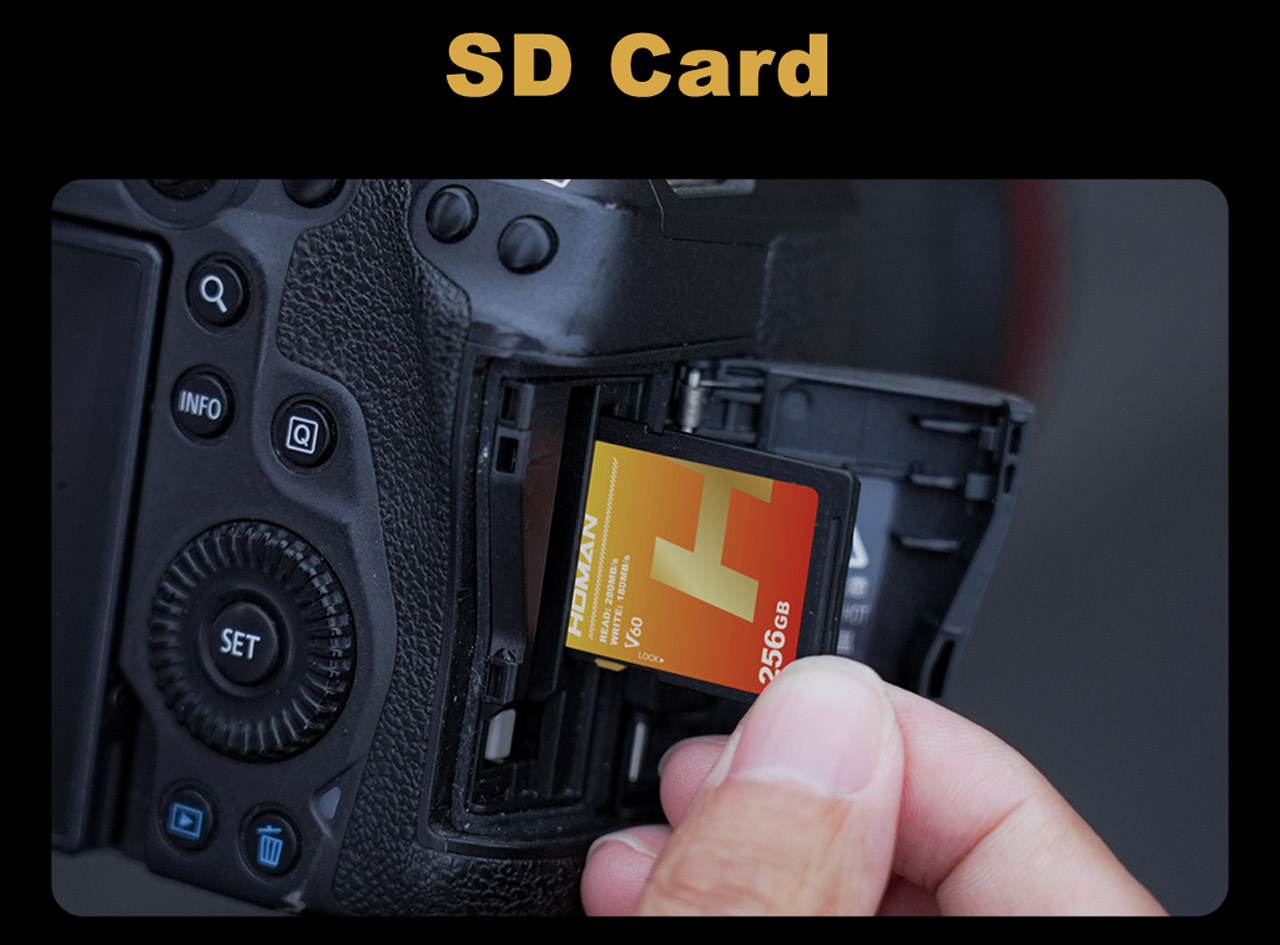 HOMAN – UHS-I SD Card V30 高速記憶卡 | 潤橙實業有限公司